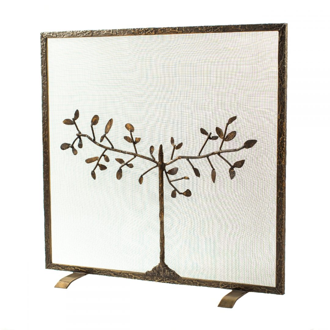 Tree of Life Fireplace Screen | Giacometti Bronze Reproduction ...